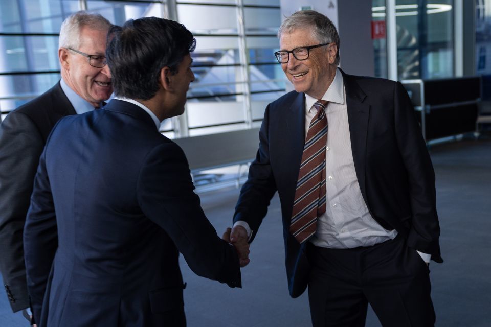 PM meeting with Bill Gates: 15 February 2023 - GOV.UK