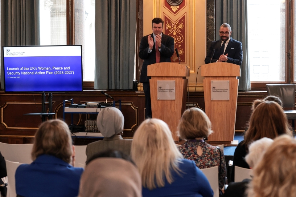 New UK plan launched to protect women and girls in conflict - GOV.UK