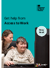 Easy read: Access to Work – get support if you have a disability or ...