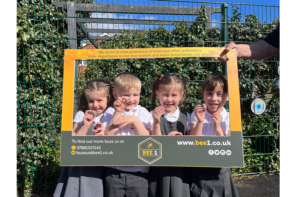Cosby Primary School has become a part of the bee-volution - GOV.UK