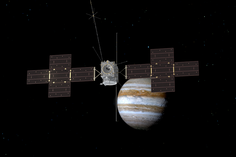 Jupiter icy moon explorer begins journey to discover new worlds - GOV.UK