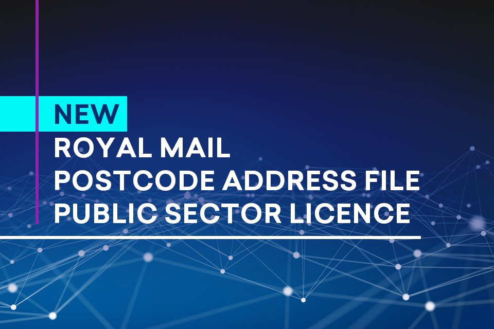 Public sector access to Royal Mail Postcode Address File agreed to 2028 ...
