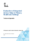Evaluation of Integrated Advice Hubs in Primary Healthcare Settings ...
