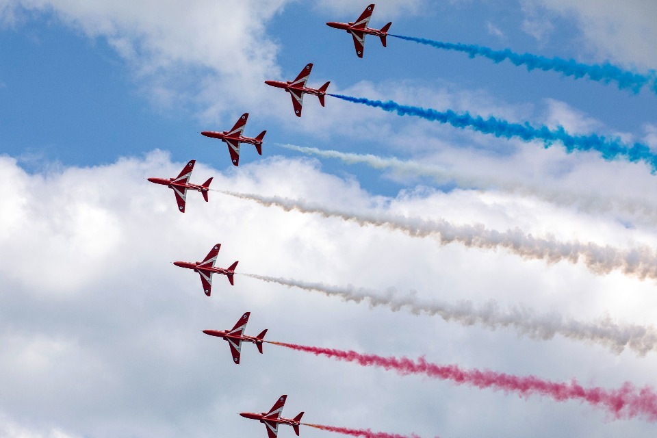 Coronation flypast rearranged for the King’s Birthday Parade - GOV.UK