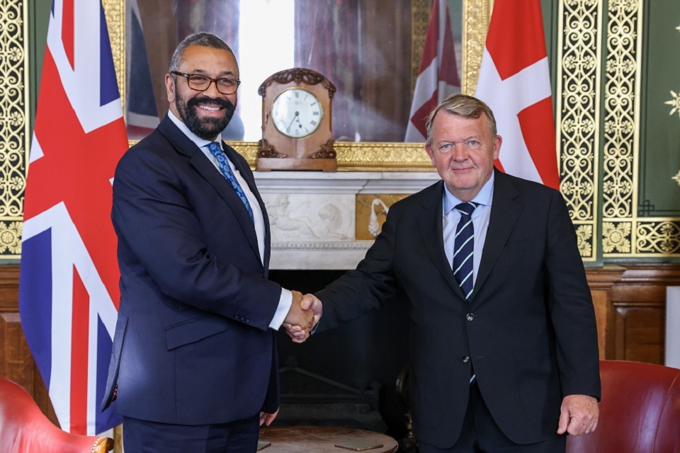 UK and Denmark commit to closer ties on foreign policy, trade and ...