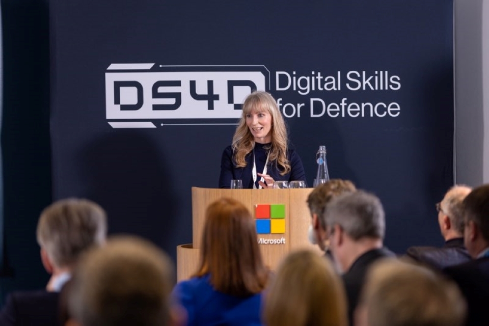 Microsoft UK pledges support for Digital Skills for Defence - GOV.UK