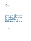 National funding formula tables for schools and high needs: 2024 to ...
