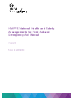 HMPPS National Health and Safety Arrangements for First and Emergency ...