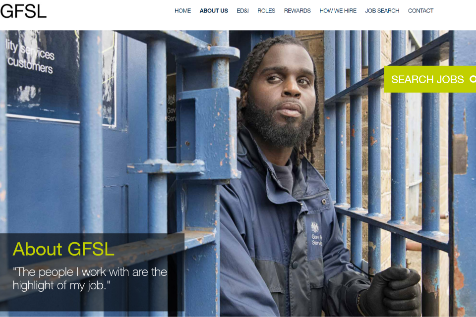 Launch of new GFSL careers website - GOV.UK