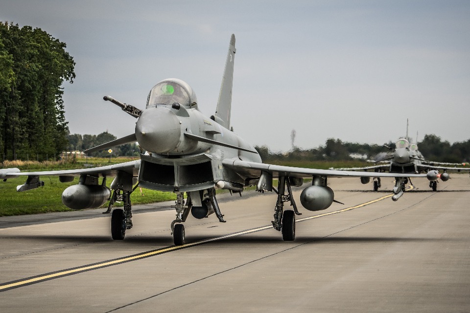 RAF Fighter jets deploy to Poland for joint exercises ahead of Warsaw ...
