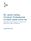 Teacher misconduct panel outcome: Mr Jacob Ashley Kindred - GOV.UK