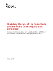 Pubs Code and Pubs Code Adjudicator: statutory review, 2019 to 2022 ...
