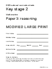 Key stage 2 tests: 2023 mathematics test modified materials - GOV.UK