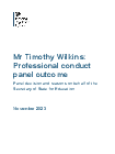 Teacher misconduct panel outcome: Mr Timothy Wilkins - GOV.UK