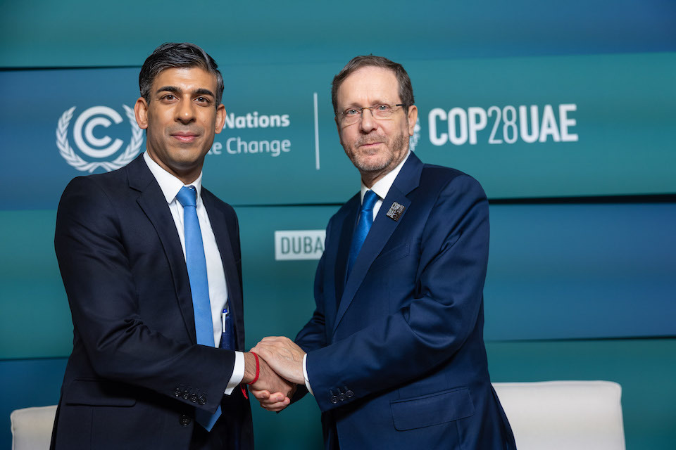 UK PM Herzog Convenes with Israel's President, 01 Dec 2023 | Mirage News