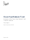 Evaluation of the Green Heat Network Fund (GHNF) transition scheme - GOV.UK