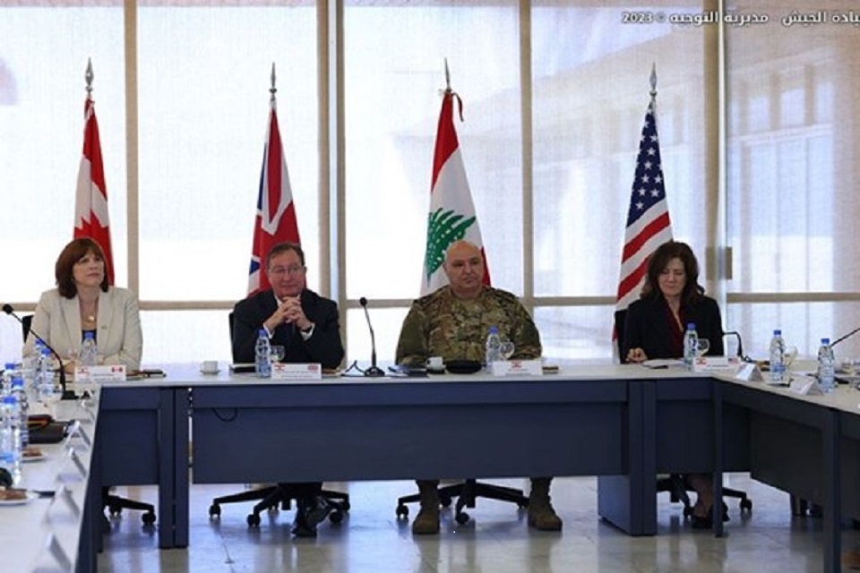 UK discusses border security and need to implement UNSCR 1701 - GOV.UK