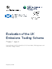 Evaluation of the UK Emissions Trading Scheme: Phase 1 - GOV.UK