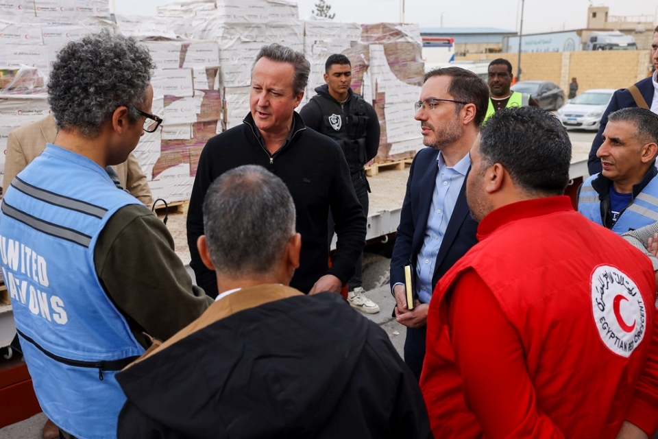 UK steps up humanitarian aid commitments to Gaza - GOV.UK