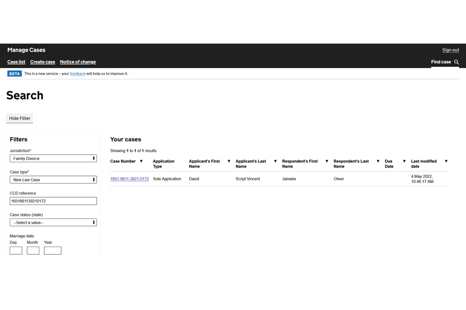 Apply for a conditional order – sole application - GOV.UK