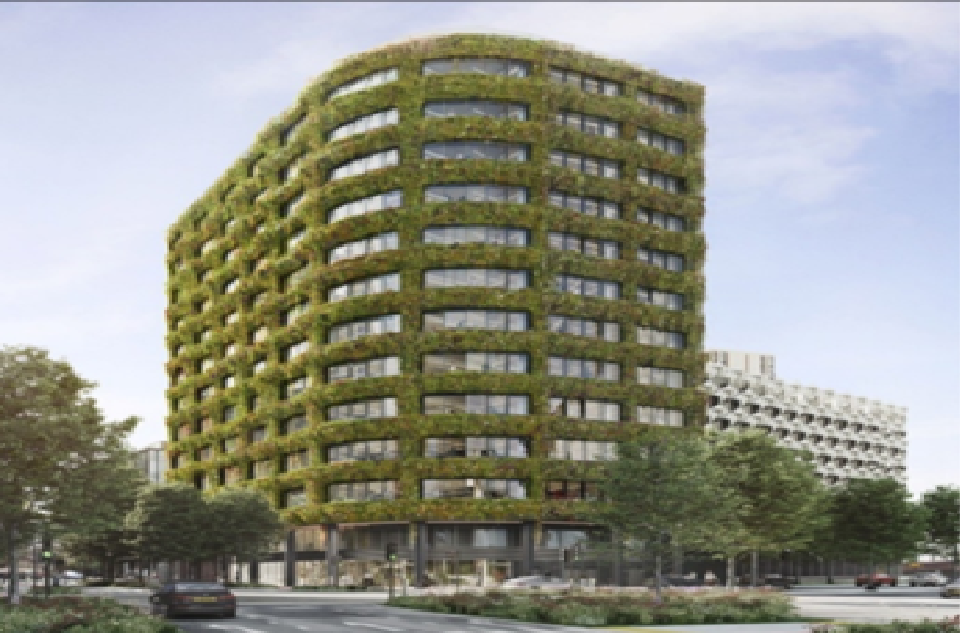 Record breaking sustainable office building reaches completion - GOV.UK