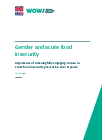 Work and Opportunities for Women (WOW) programme: gender and acute food ...