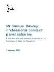 Teacher misconduct panel outcome: Mr Samuel Hawley - GOV.UK