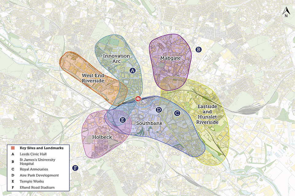 Leeds City Centre Size Comparison Infoupdate