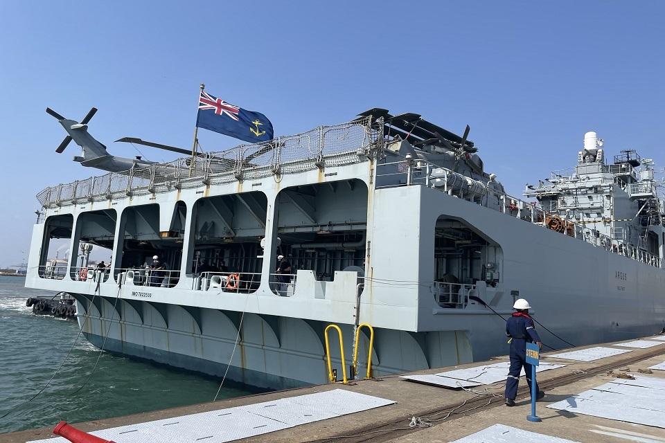 UK Royal Navy vessels arrive in Chennai on landmark visit - GOV.UK