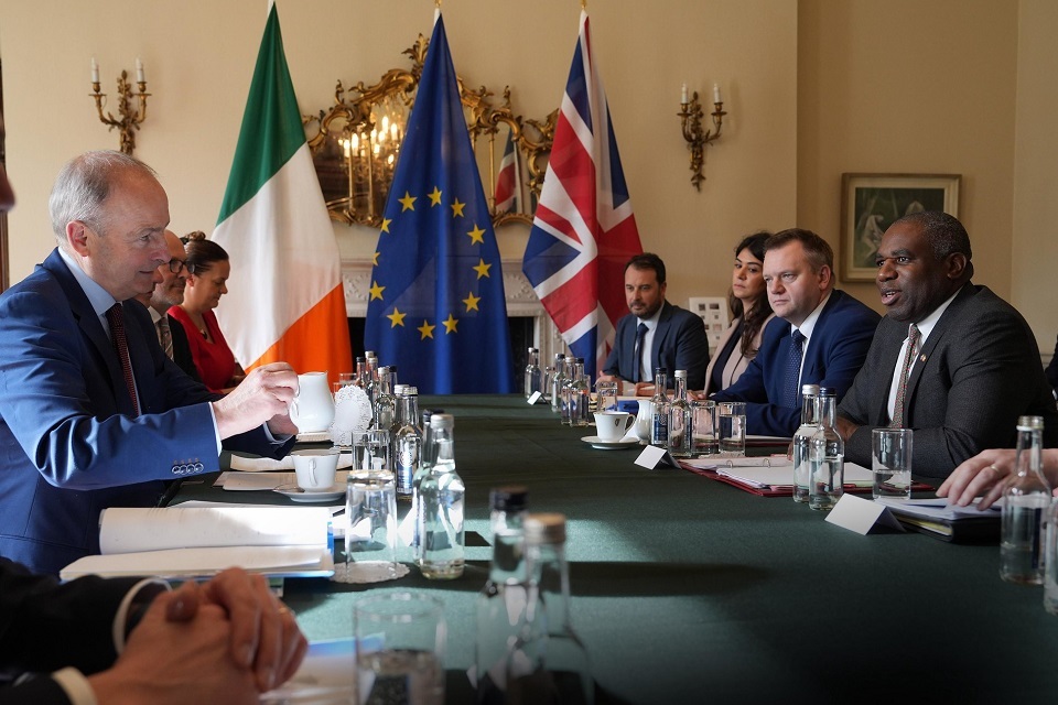 UK-Ireland ties strengthened in first Foreign Secretary Ireland visit ...
