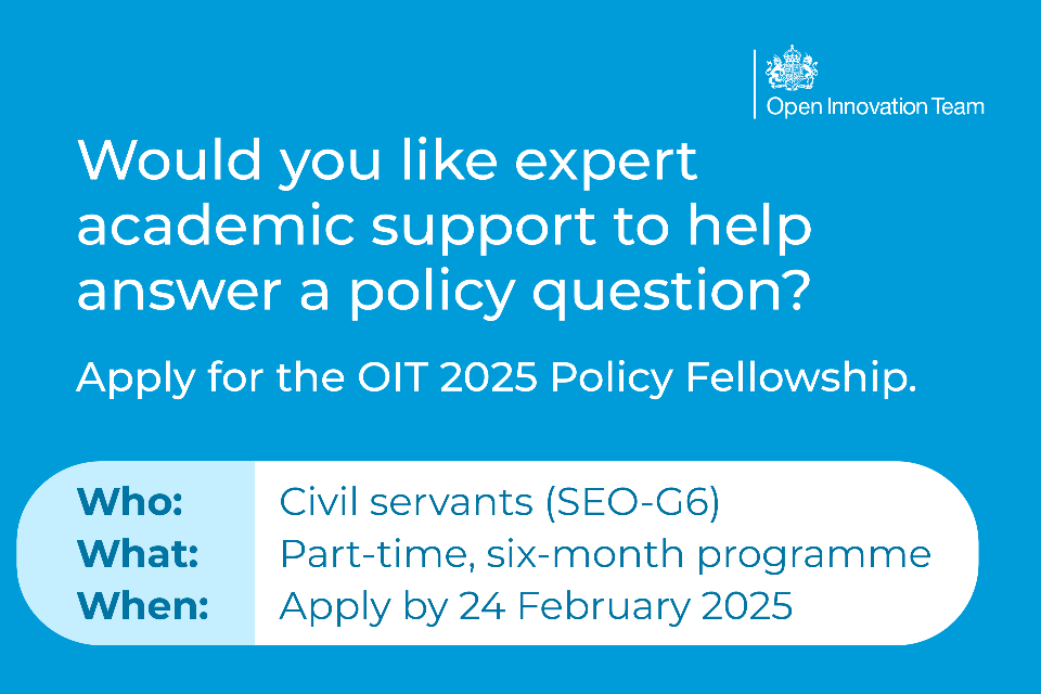 OIT Opens 2025 Policy Fellowship Applications | Mirage News