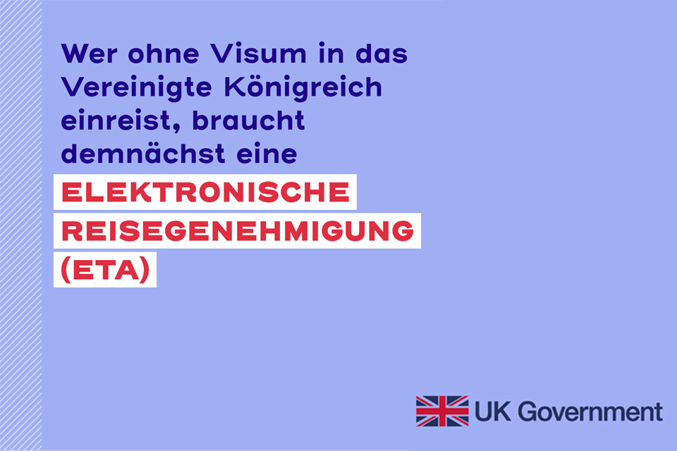 Einreise in das Vereinigte Königreich mit einer elektronischen ...