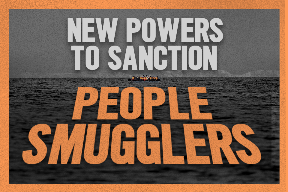 UK brings forward world’s first sanctions regime to smash the gangs ...