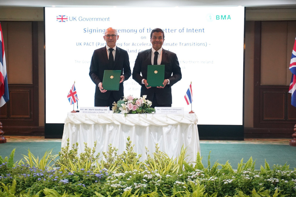 UK PACT and Bangkok advancing sustainable transport - GOV.UK